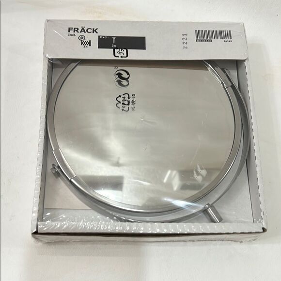 IKEA | Bath | Ikeafrck Wall Mirror Silver Wall Mount Hardware Included ...